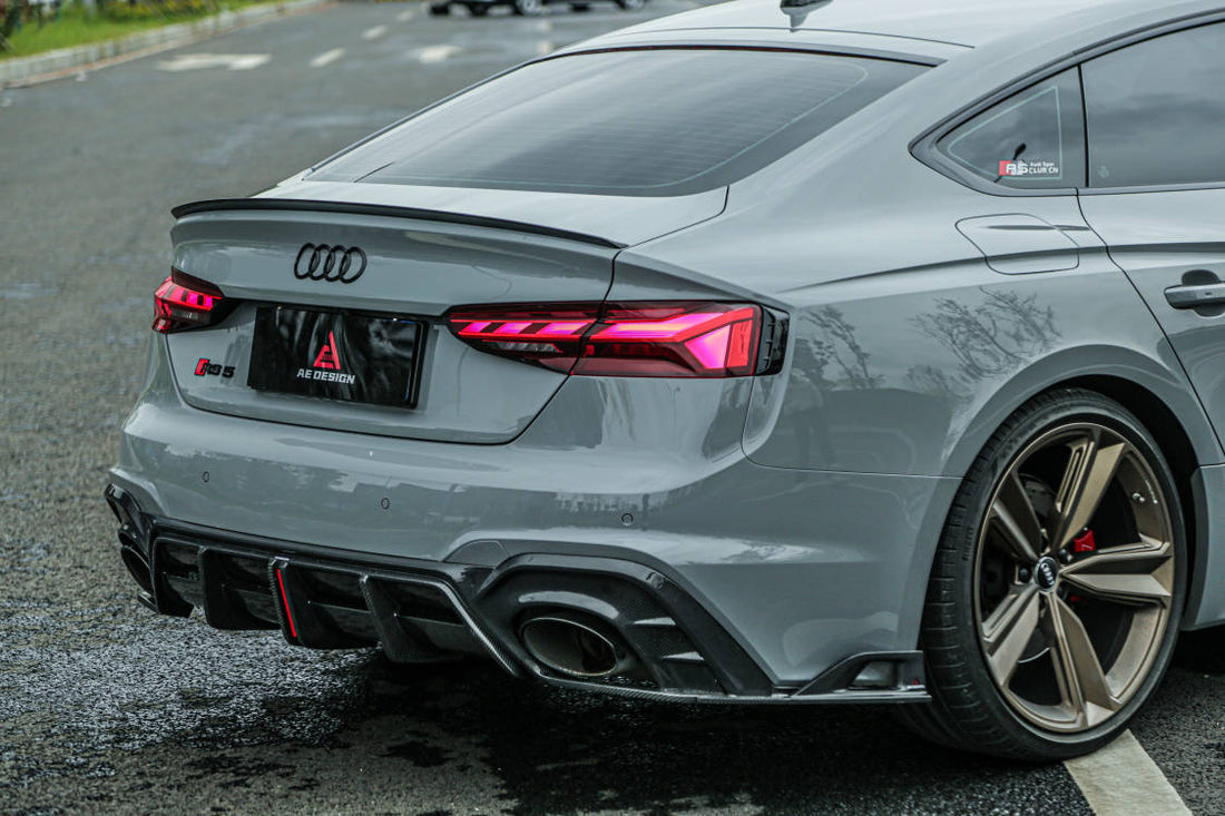 AERO DESIGN - AUDI RS5 B9.5 2020+ DRY CARBON REAR DIFFUSER – MG Dynamic